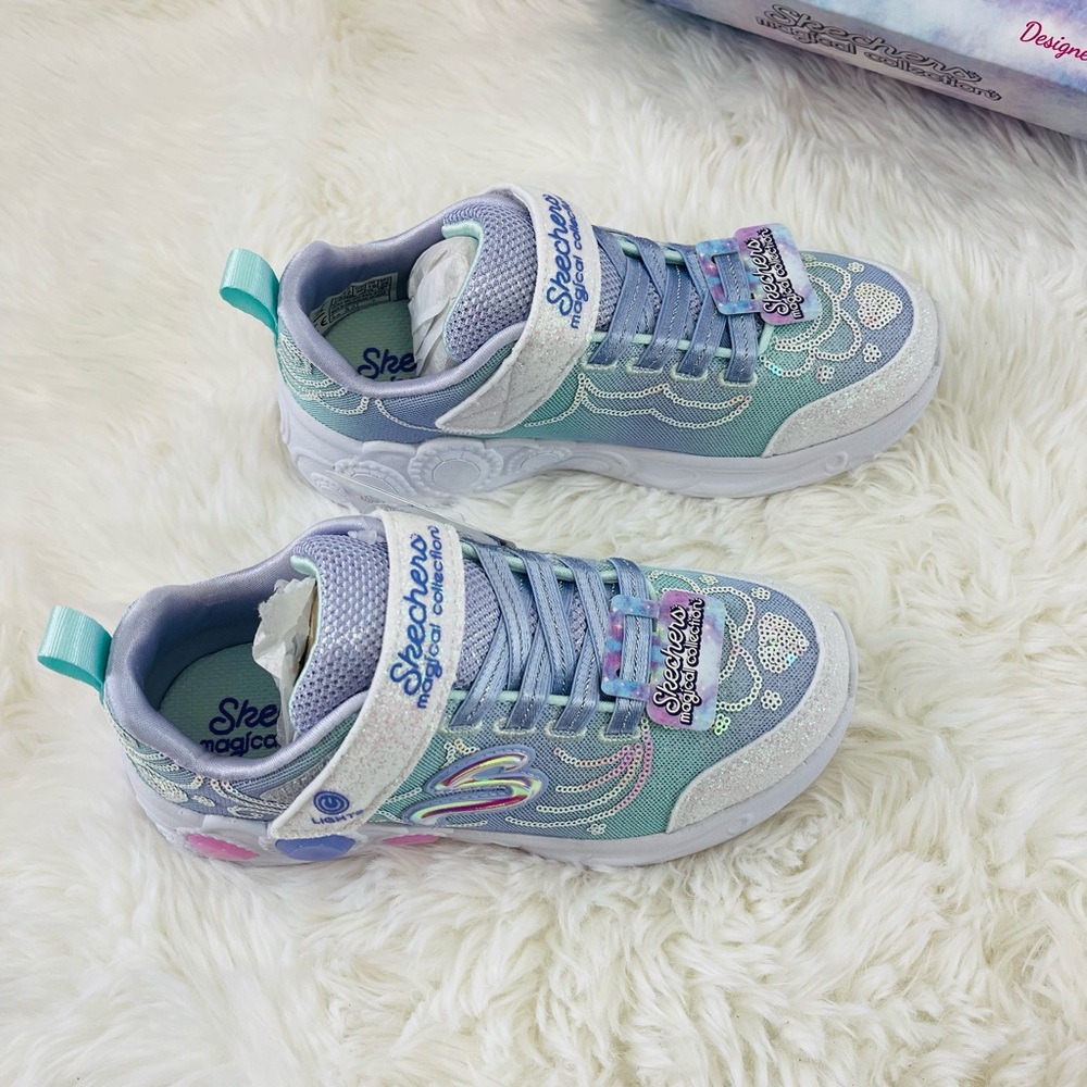 Skechers | Shoes | New Skechers Little Girls Magical Collection Light ...